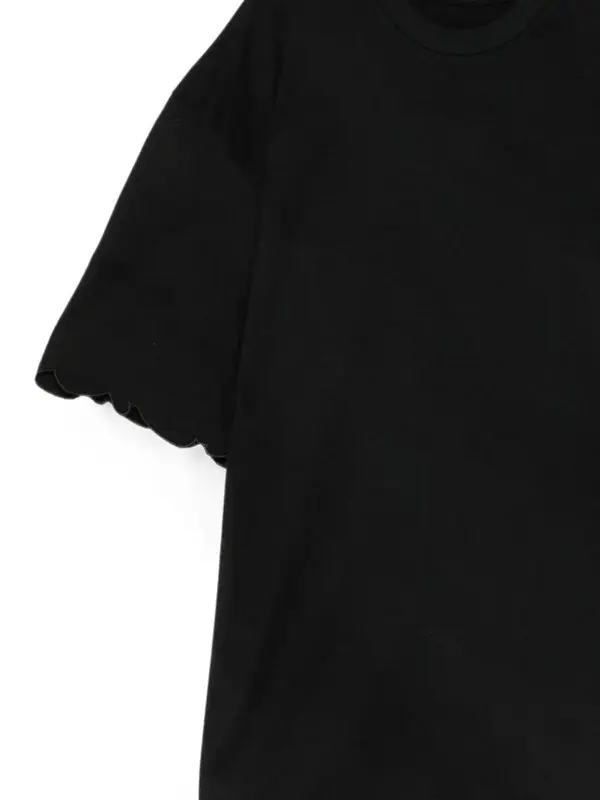 JNBY Lace-trim Embroidered T-shirt