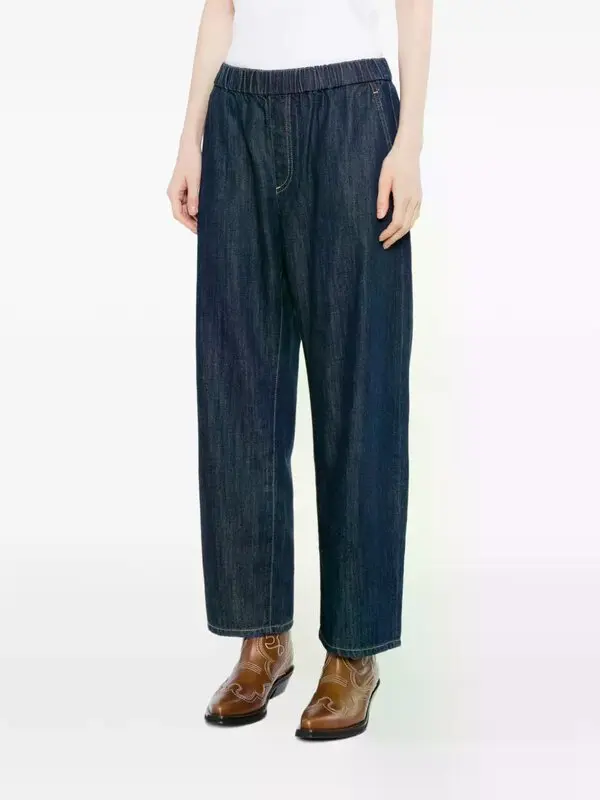 LESS Elastic-waist Jeans