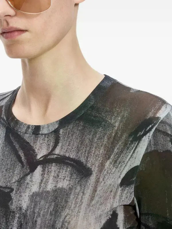 JNBY Mesh Long-sleeve T-shirt