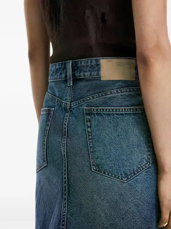 JNBY Fishtail Hem Denim Skirt