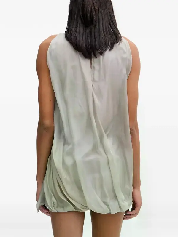 ISABELLE BLANCHE Draped Sleeveless Mini Dress