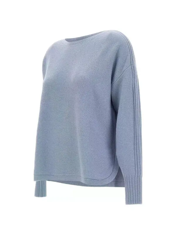 ELENA MIRÒ Ribbed-detail Wool Sweater