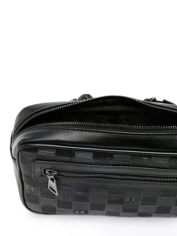 Karl Lagerfeld Bumbag Check-patterned Logo-embossed Belt Bag
