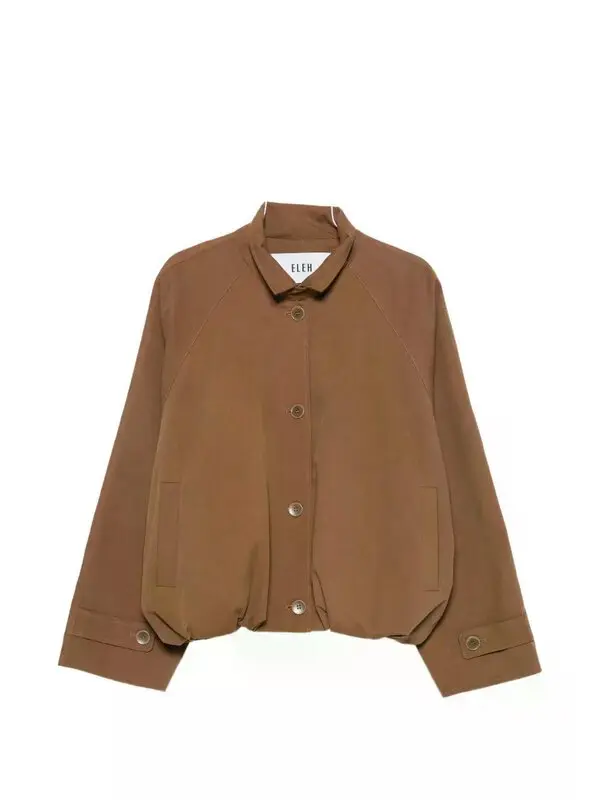 ELEH Button-up High-neck Jacket