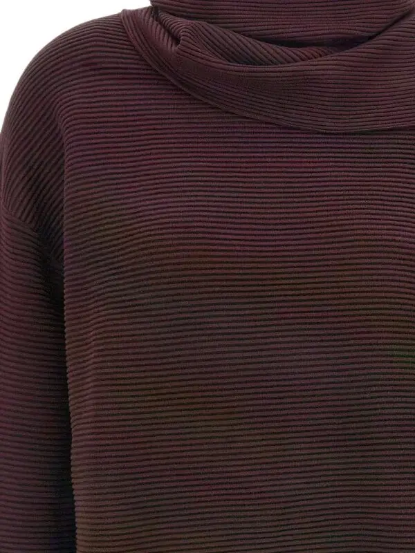 ELENA MIRÒ Ribbed-knit Boat-neck Sweater
