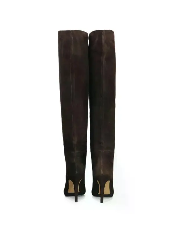 L'ARIANNA Suede Pointed-toe Boots