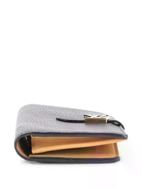 LOUIS VUITTON Capucines Vertical Wallet Leather Small Wallets