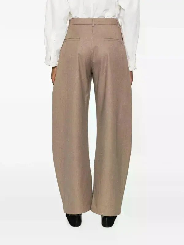 ELEH Pleated Wide-leg Trousers