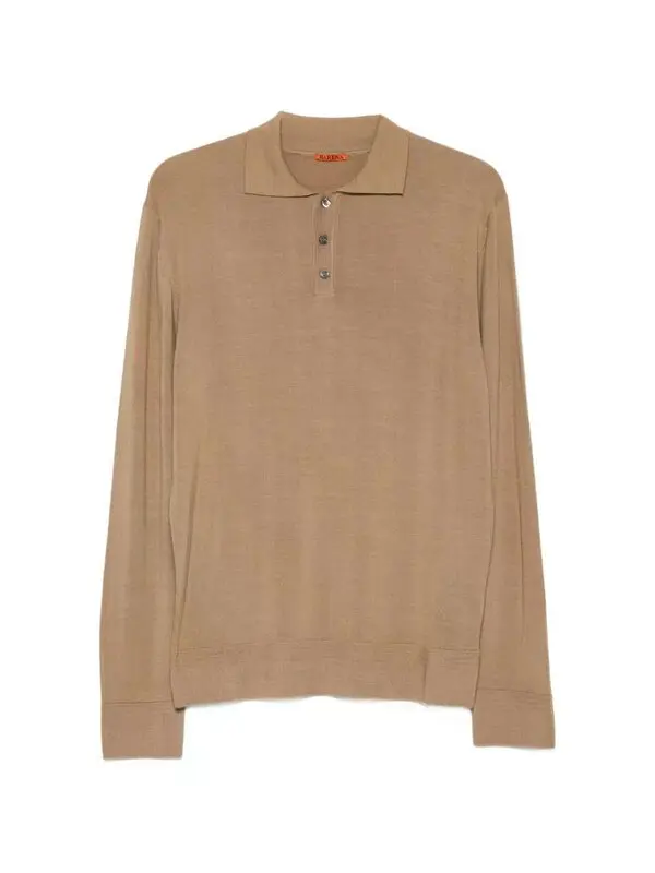 Barena Venezia Pevaron Long-sleeve Polo Shirt