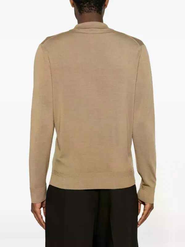 Barena Venezia Pevaron Long-sleeve Polo Shirt