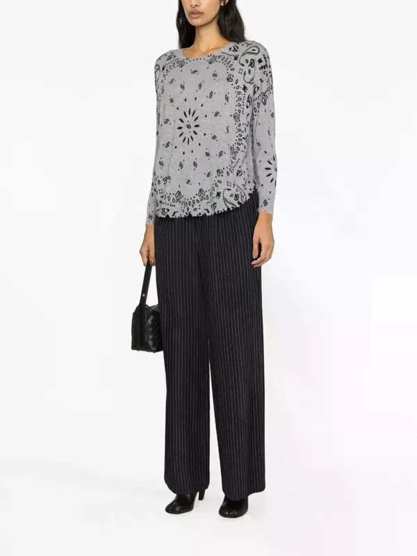 KUJTEN Intarsia-knit Cashmere Jumper