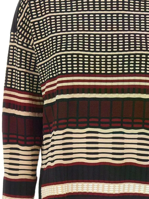 ELENA MIRÒ Geometric-pattern Sweater