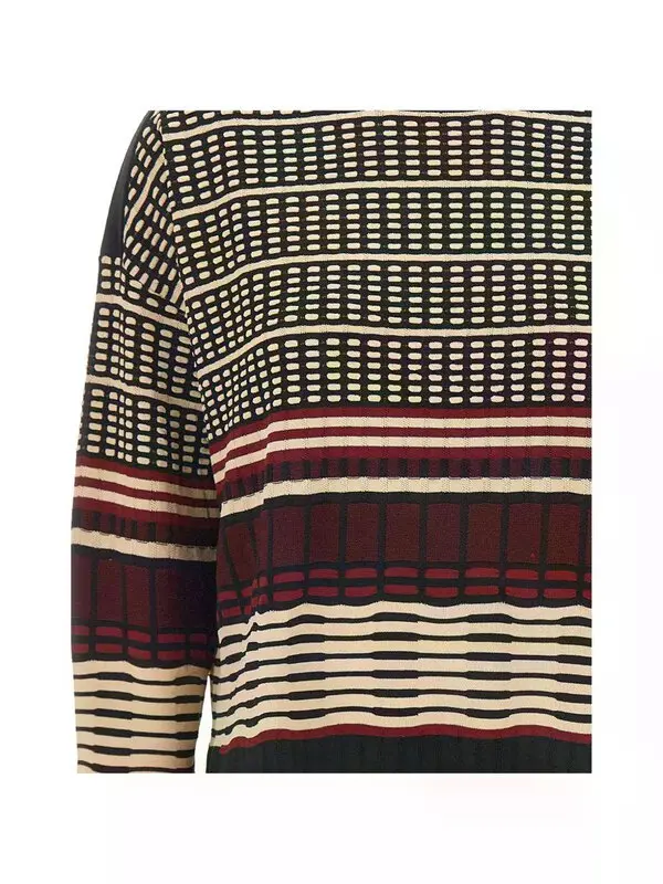 ELENA MIRÒ Geometric-pattern Sweater