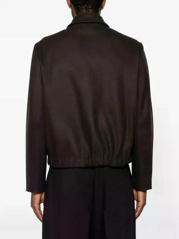 Barena Venezia Magan Flap-pocket Bomber Jacket - Brown