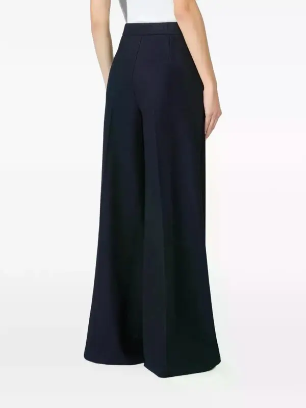 Max Mara Pinza Palazzo Pants - Blue