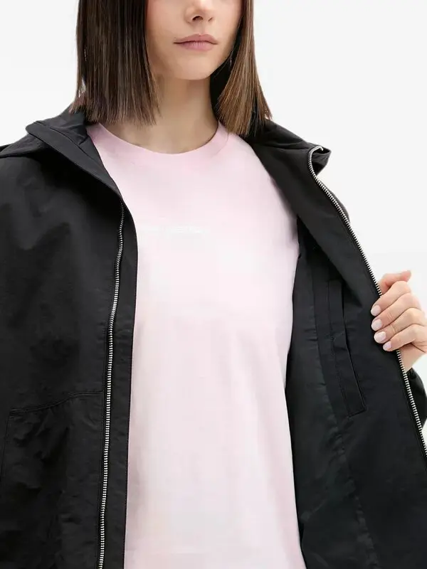 Karl Lagerfeld Hooded Logo-print Jacket