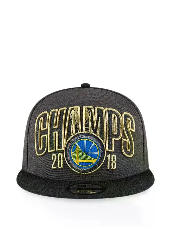New Era 9fifty Golden State Warriors 2018 Finals Locker Room Cap - Grey