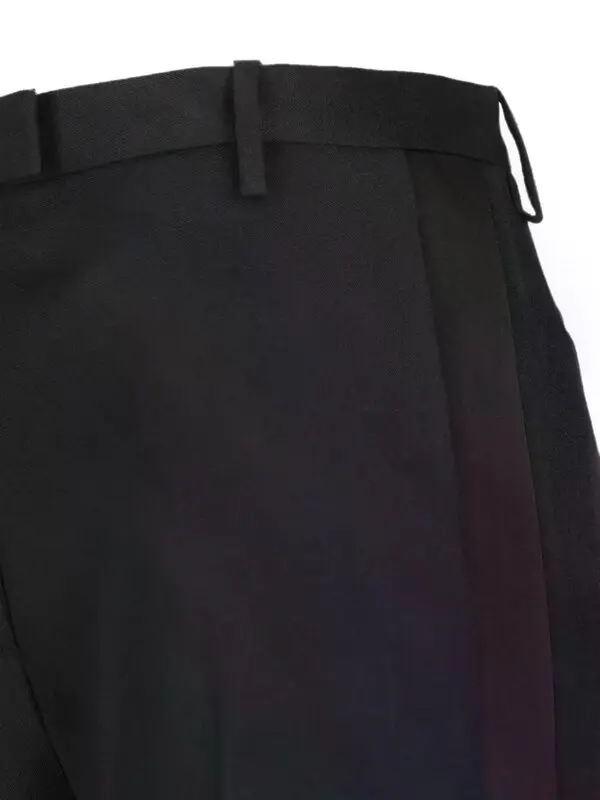 Fendi Wool Tuxedo Trousers