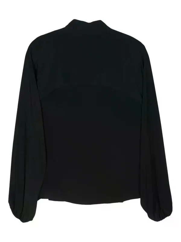 Federica Tosi Crepe Shirt With Layered Sleeves