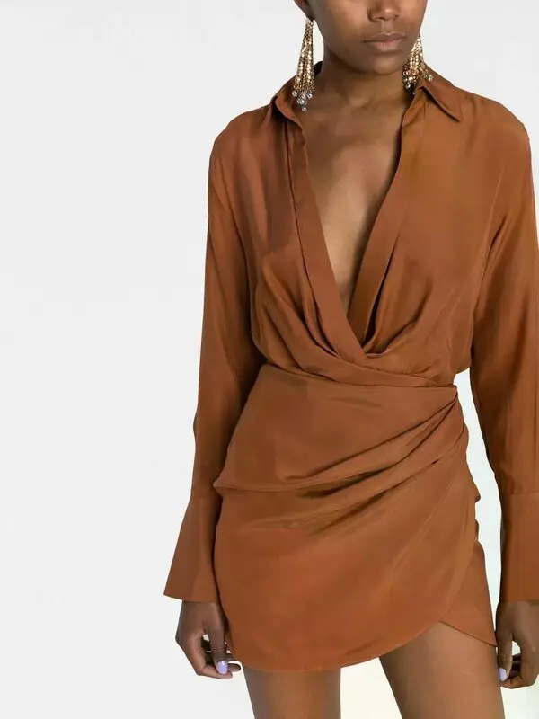 Gauge81 Naha Asymmetric Mini Dress
