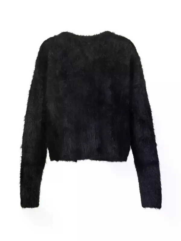 FILTH Brushed Finish Long Sleeve Sweater
