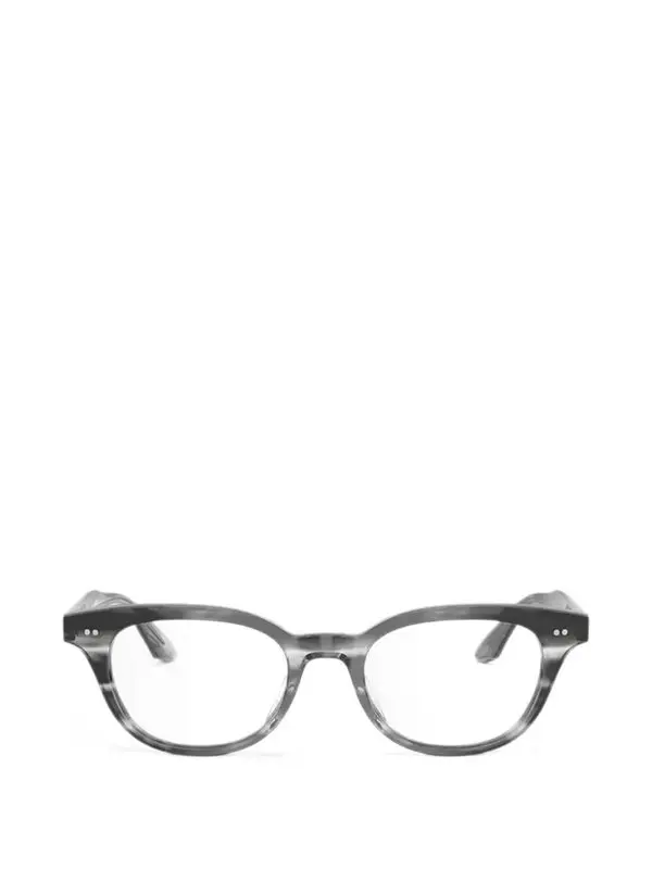 Oliver Spencer Madelon Geometric-frame Glasses - Grey