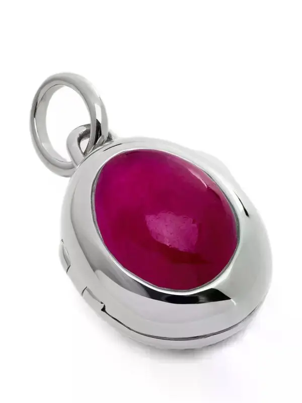 Monica Vinader Quartz Birthstone Locket Necklace