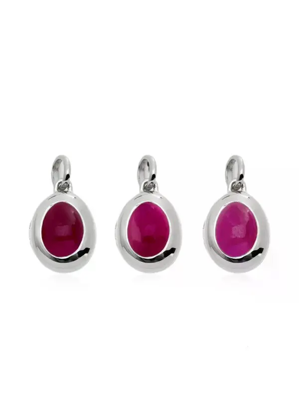 Monica Vinader Quartz Birthstone Locket Necklace