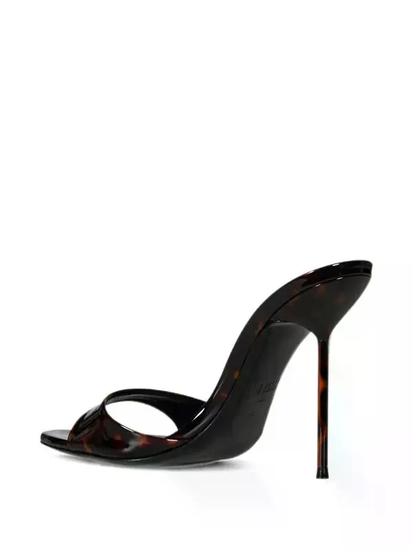 Paris Texas Tortoiseshell-effect Stiletto-heel Sandals