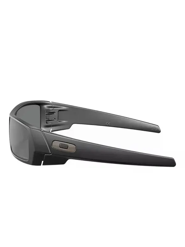 Oakley Gascan Rectangle-frame Sunglasses - Black