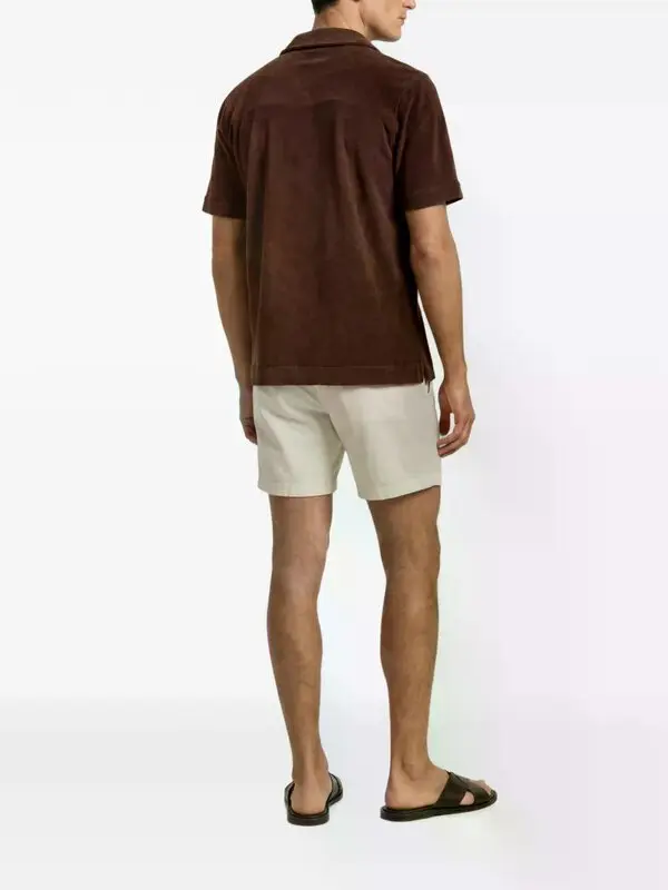 Orlebar Brown Hawkin Towelling Shirt