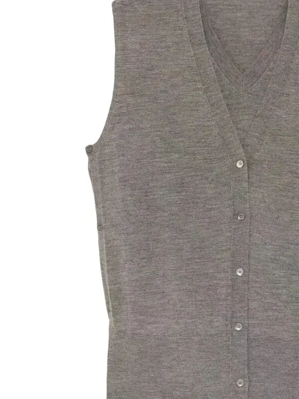 LESS Button-up Layered Vest