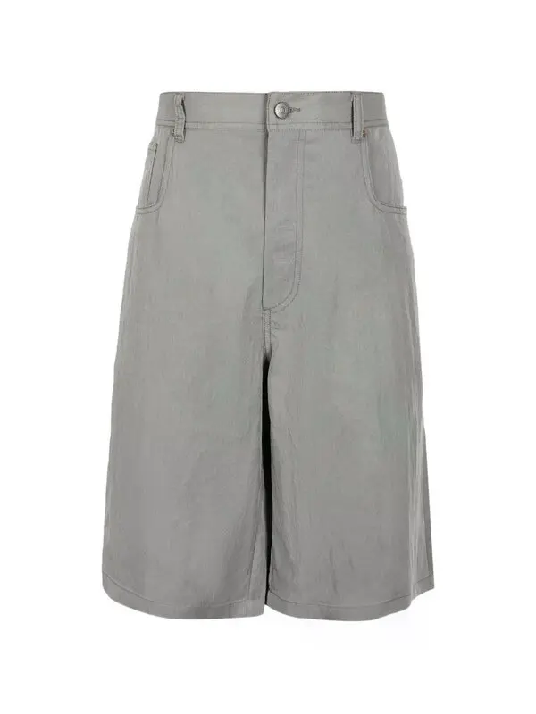 CROQUIS Steel Straight-leg Shorts - Grey