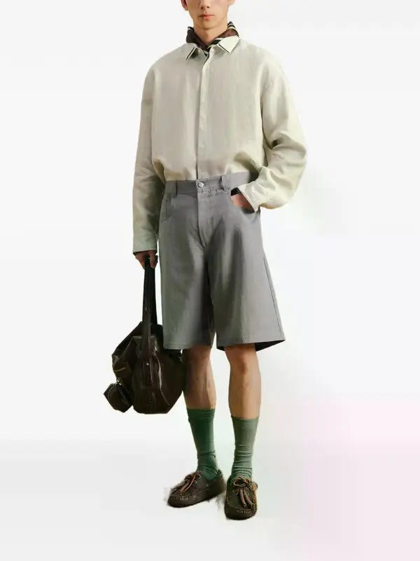 CROQUIS Steel Straight-leg Shorts