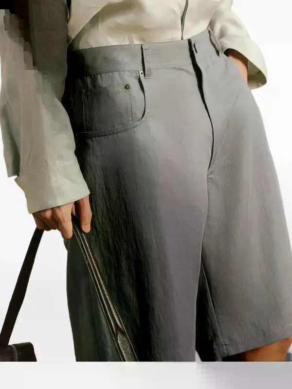 CROQUIS Steel Straight-leg Shorts