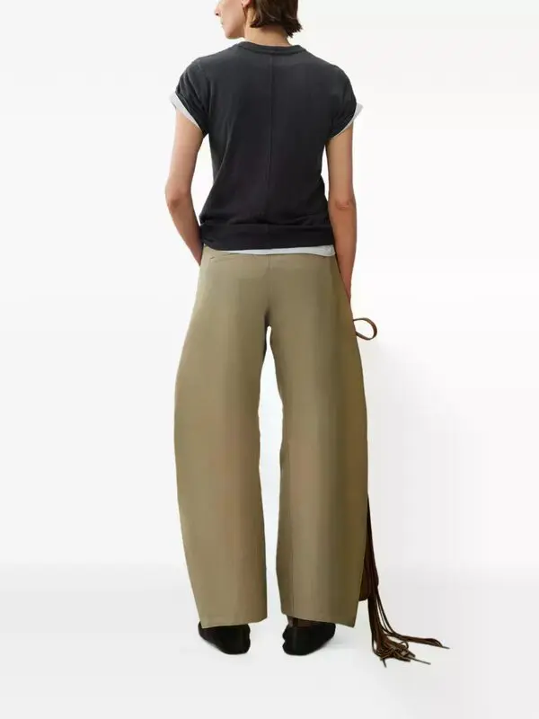 LESS Curved-leg Trousers