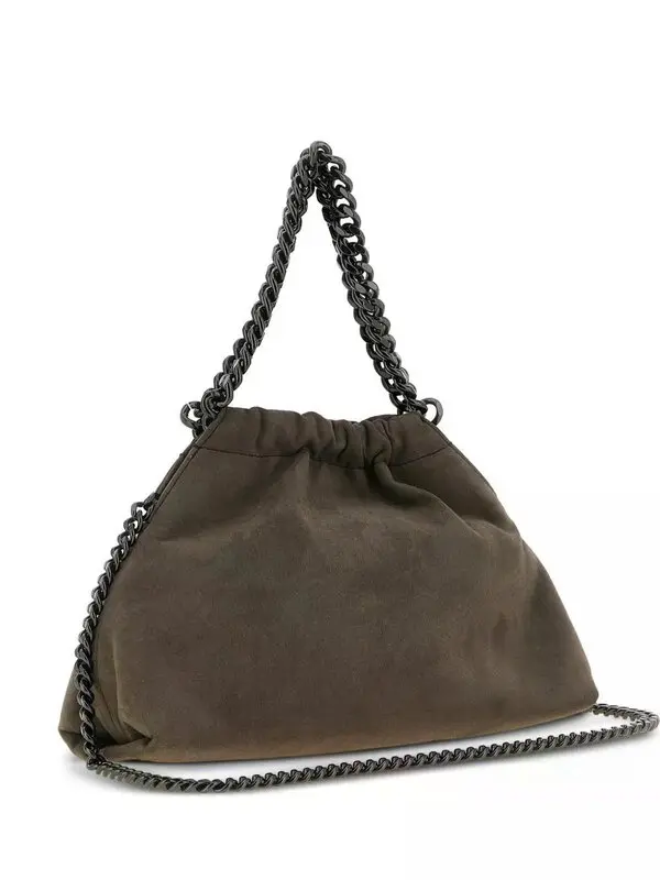 Stella McCartney Falabella Mini Drawstring Shoulder Bag - Brown