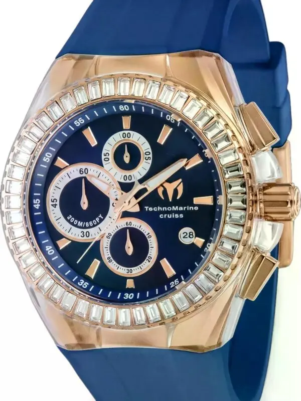 TECHNOMARINE Cruise Crystal-embellished 45mm Watch