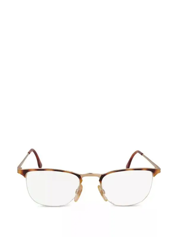 VOGUE VINTAGE Half-rim Eyeglasses - Gold