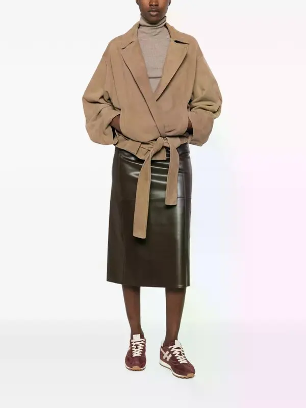 Max Mara High-waisted Flared Skirt