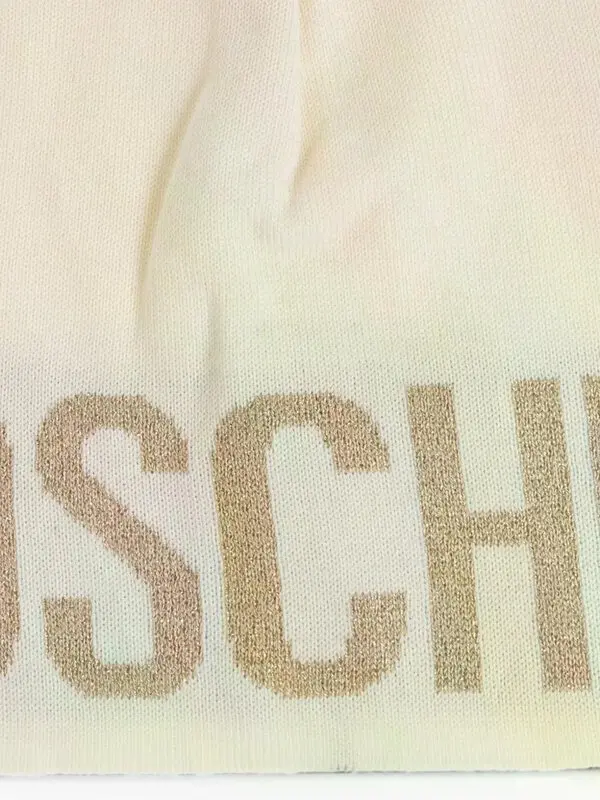 Moschino Logo-intarsia Beanie Hat