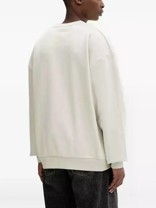 Dickies X Harley-davidson® Embroidered Crew-neck Sweatshirt