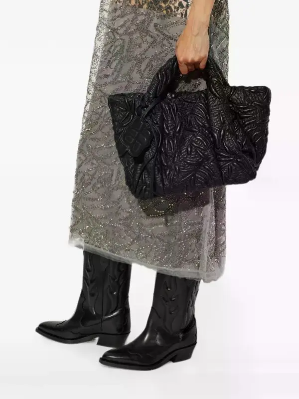 Munthe Lix Quilted Tote Bag