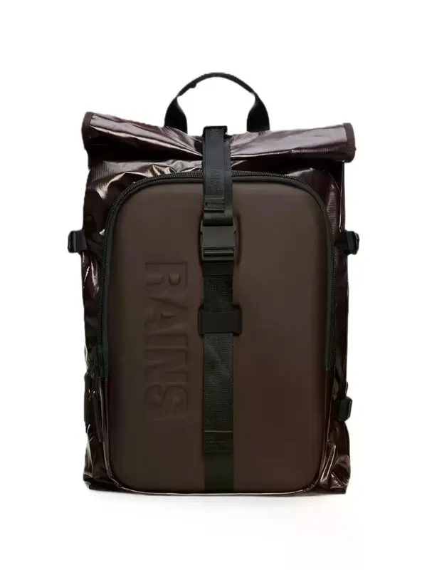 Rains Sibu Shield Roll-top Debossed-logo Backpack