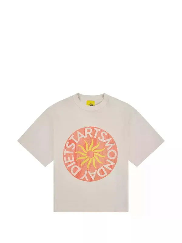 DIET STARTS MONDAY Sol Graphic-print T-shirt