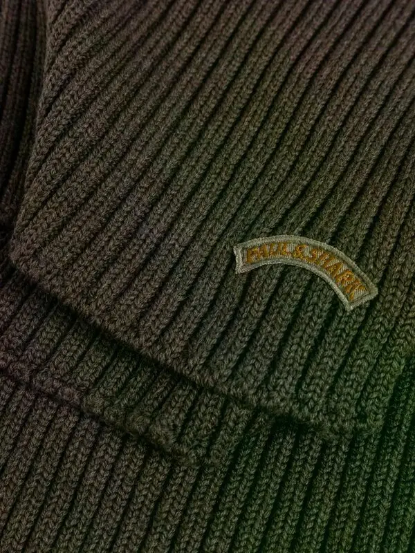 Paul & Shark Ribbed-knit Scarf