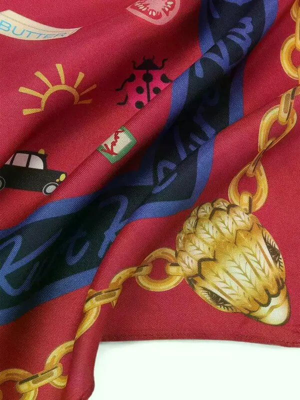 Kurt Geiger Graphic-print Scarf