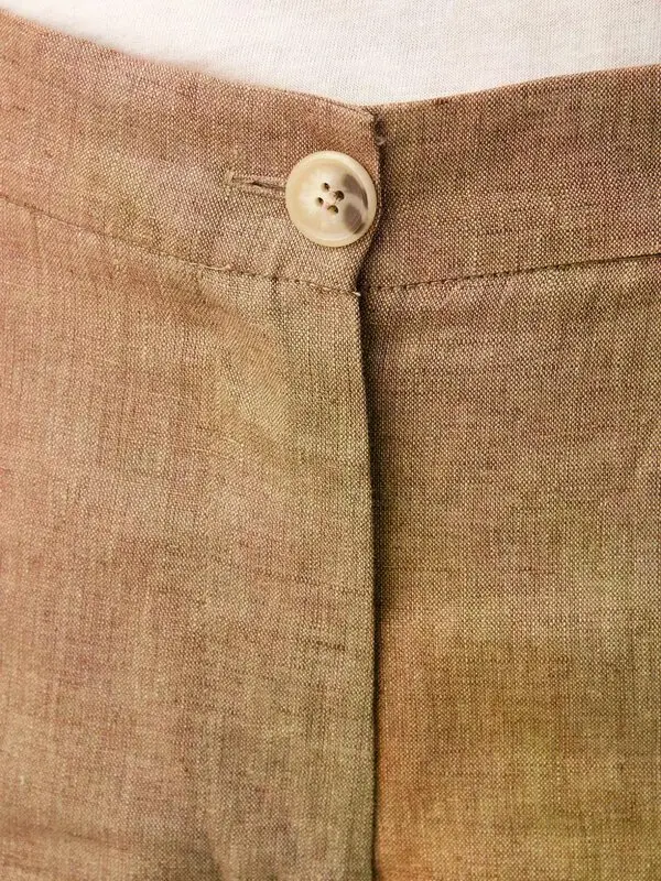 VICOLO Pressed-crease Wide-leg Trousers