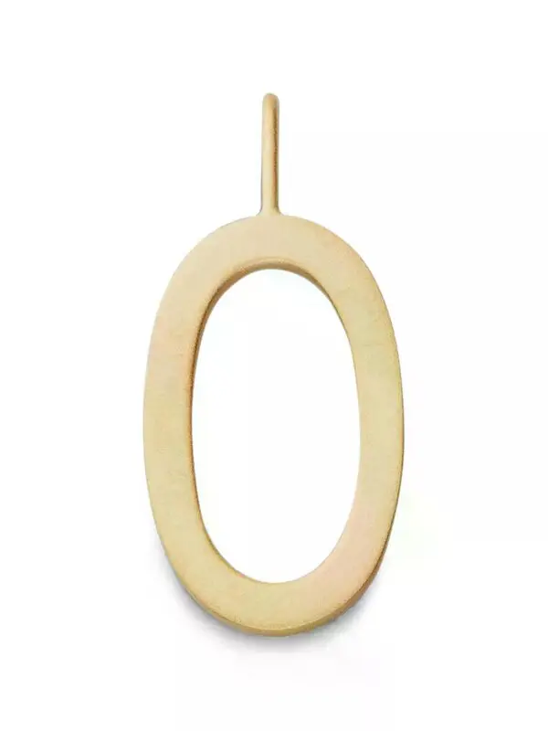 DESIGN LETTERS Letter O Pendant
