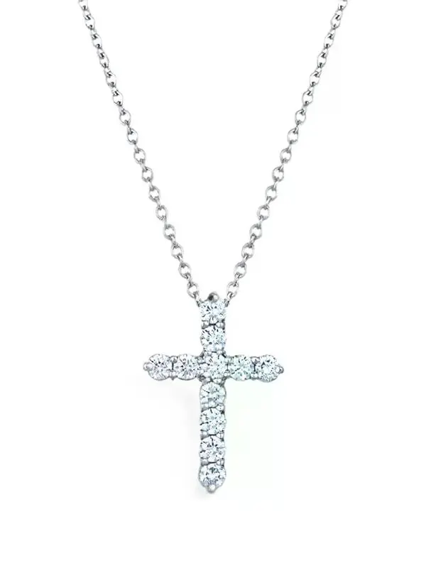 Kwiat Diamond Cross Necklace